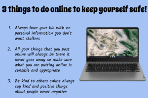 3 things to do online to keep youself safe! – Lily